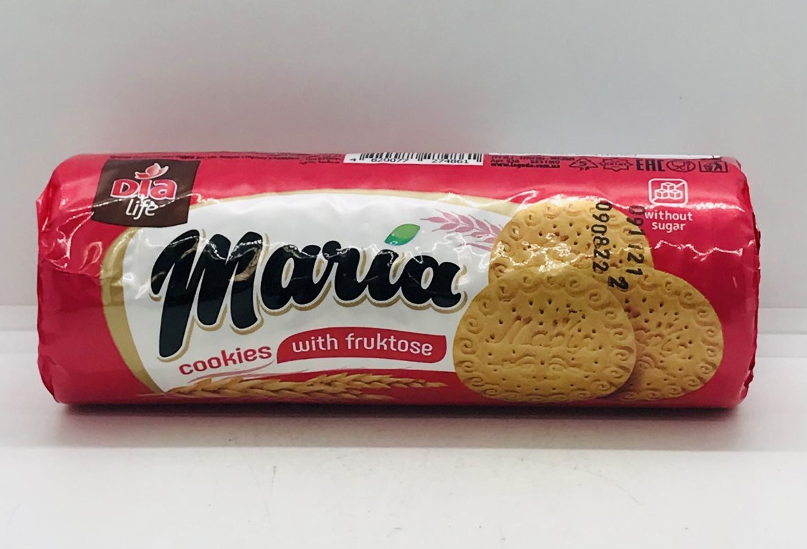 Dia Life Maria Cookies W Fructose 175g. - Gala Apple Grocery and Produce